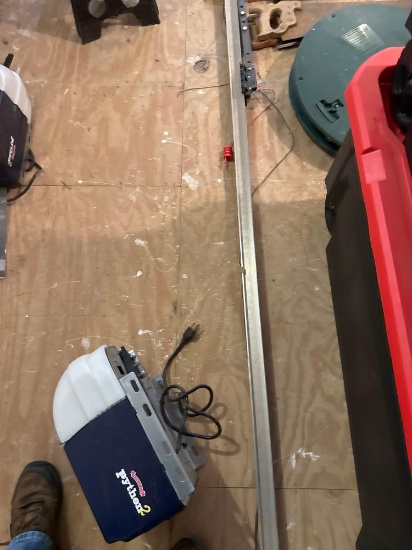 Overhead door python two garage opener, 9 feet long track | Estate ...