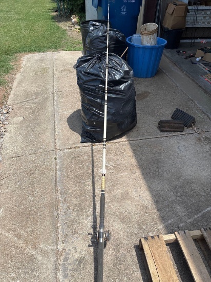 Eagle Claw Surf Beast Rod ambassador 650 plus reel | Estate & Personal ...