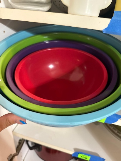 Vintage GHP Mixing Bowls and George Foreman Mini Grill | Estate ...