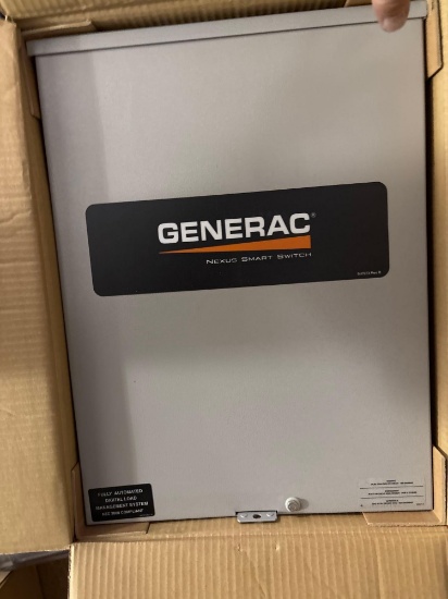 New 100 amp Generac Nexus Smart switch | Estate & Personal Property ...
