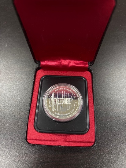 Throne of Senate Canadian Silver Dollar-77 | Coins & Currency Coins US ...