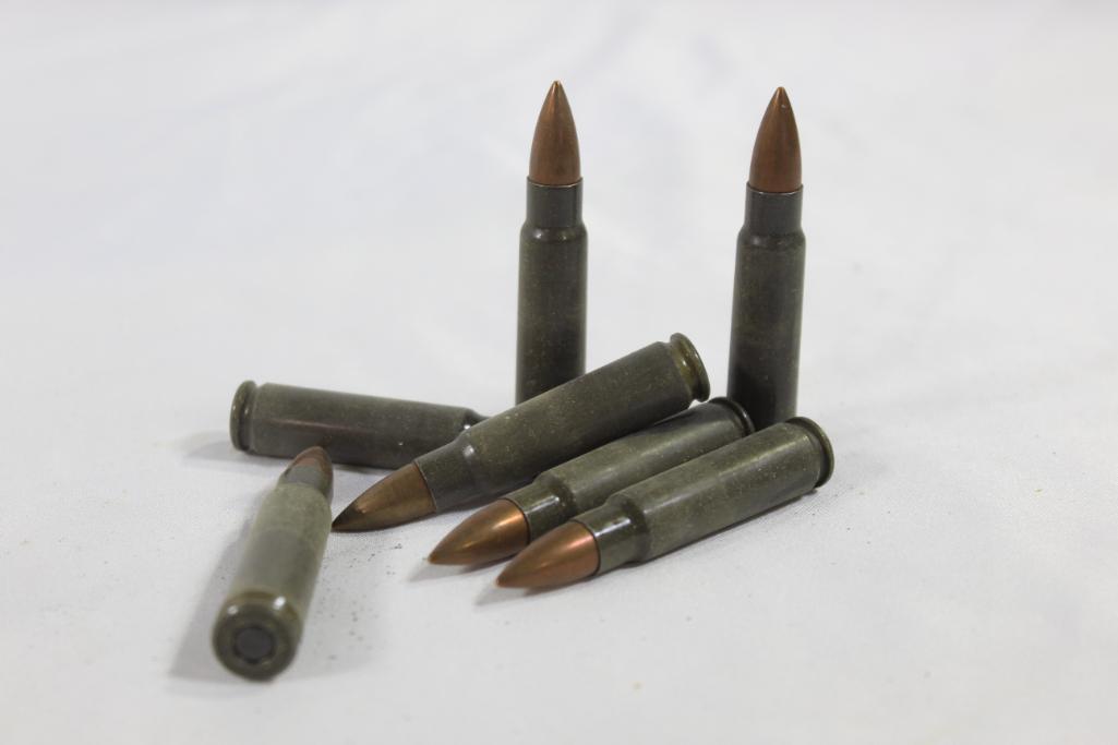 7.62x45 ammo. 6 boxes, 90 rounds, in 5 round | Proxibid