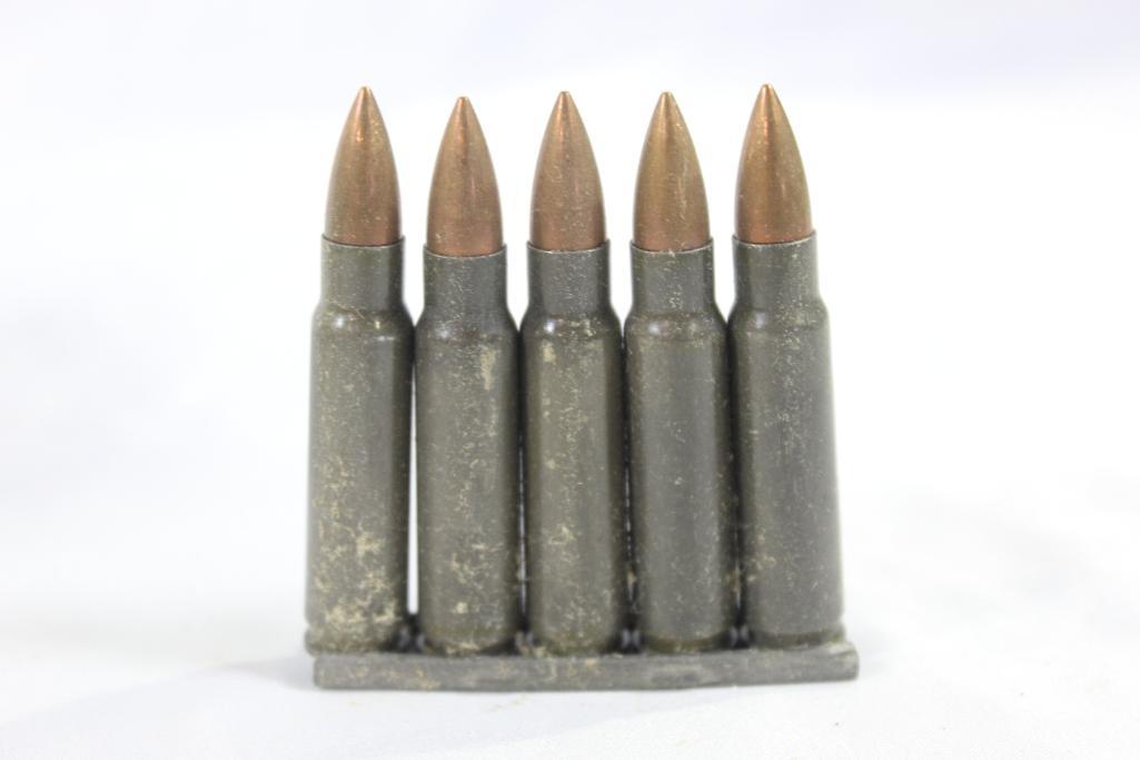7.62x45 ammo. 6 boxes, 90 rounds in 5 round | Proxibid