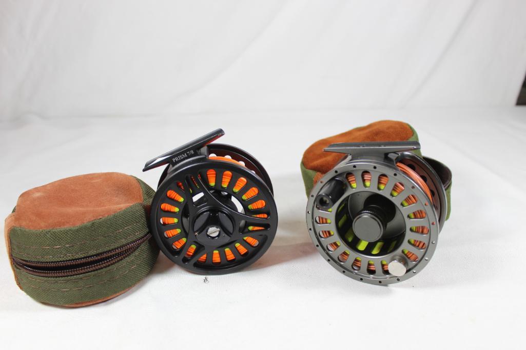 One TFO Prism 7/8 fly reel SA WF6 fly line with | Proxibid