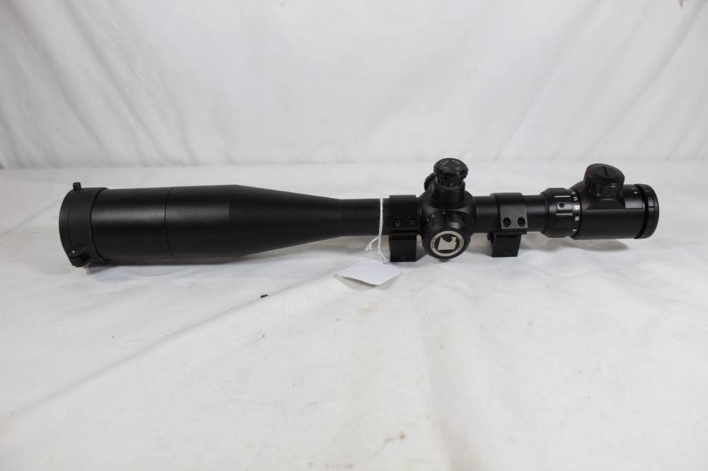 One Osprey Global 6-24 x 50 BDC rifle scope with | Proxibid