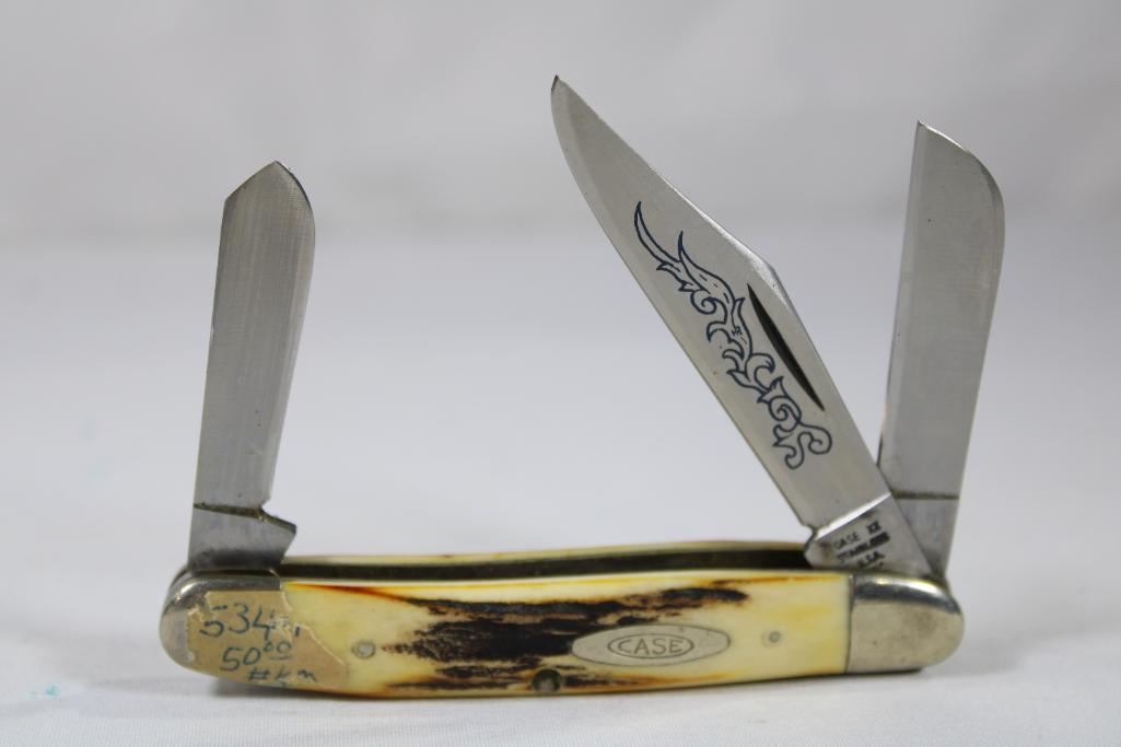 Case XX three blade stockman Model 5347 with 3.0 | Proxibid