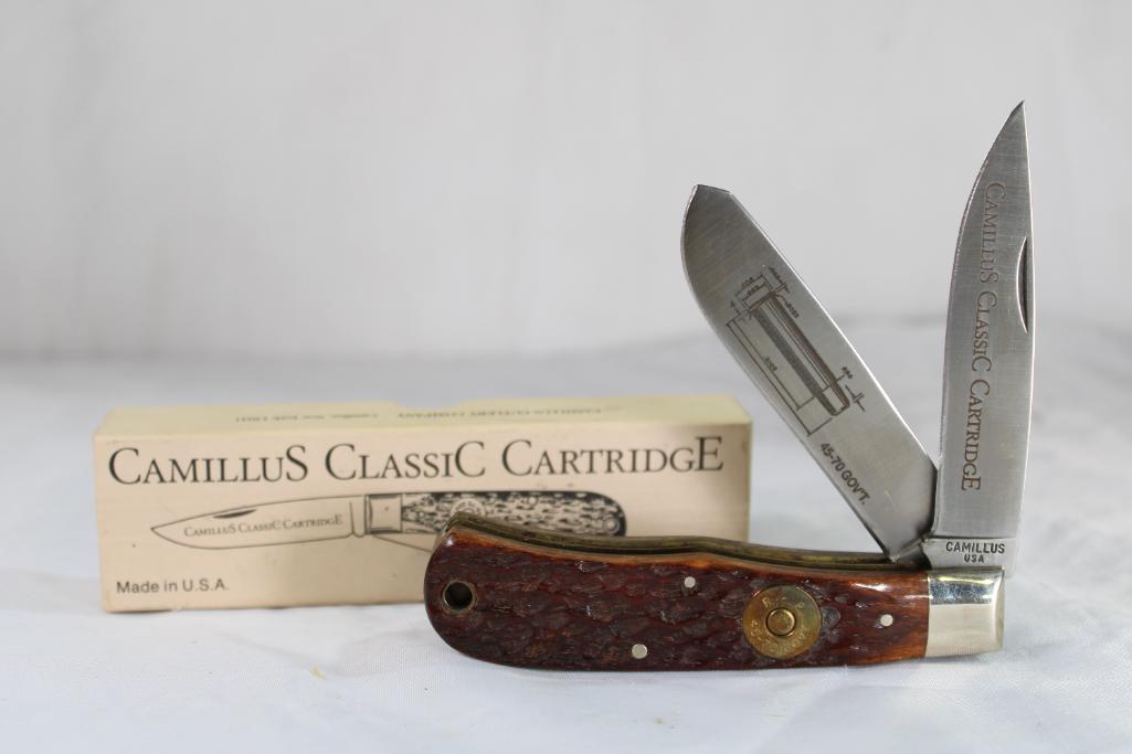 Camillus Safari Series Cartridge .45-70 trapper | Proxibid