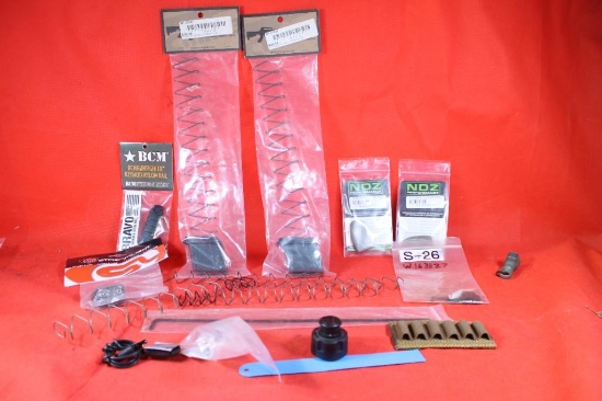 Bag of miscellaneous AR accessories parts. | Guns & Military Artifacts ...