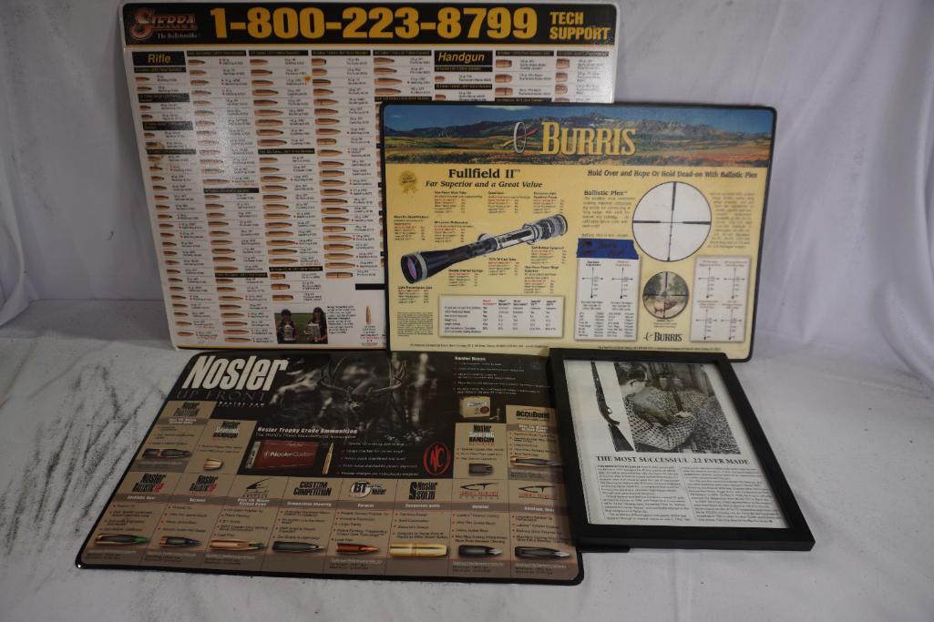 One Sierra reloading mat, One Burris scope mat, | Proxibid