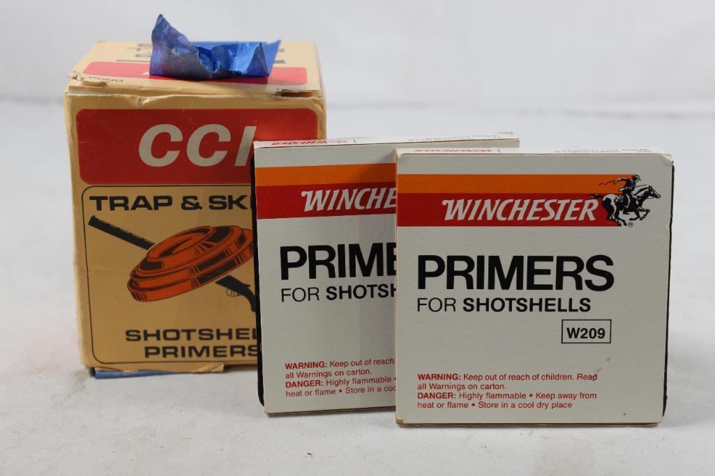 One box of CCI 209 primers, count 1,000 and two | Proxibid