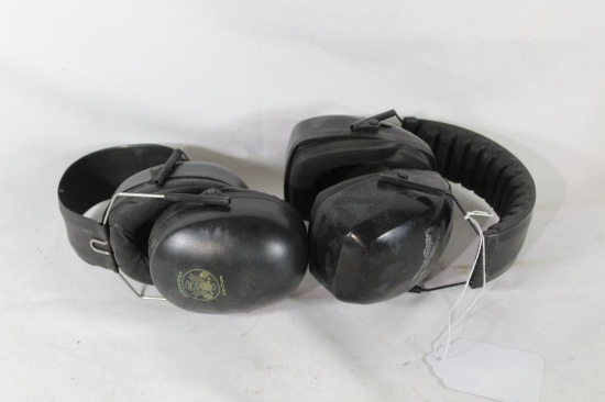 Two sets of shooting ear muffs. Used. | Online Auctions | Proxibid
