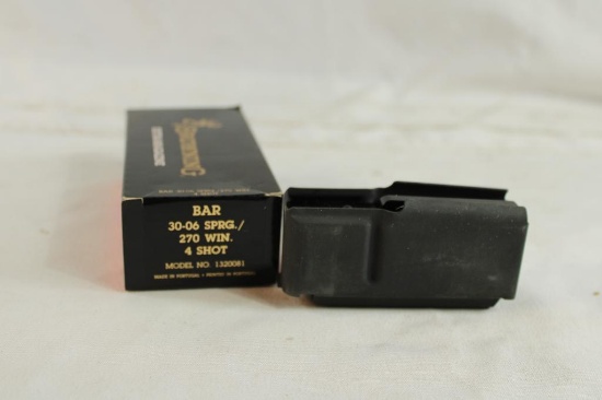 One Browning BAR 30-06/ 270 magazine, 4 shot. In box. | Guns & Military ...