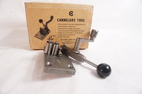 One C-H Cannelure tool. Used in box. | Online Auctions | Proxibid