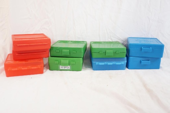 Nine assorted handgun ammo boxes | Guns & Military Artifacts Ammo ...