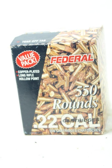 One Federal 550 round box of 22 LR 36 gr HP. | Guns & Military ...