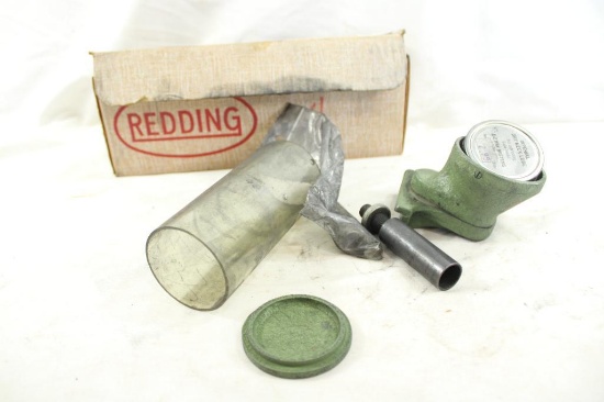 One Redding powder dump in box. | Guns & Military Artifacts Reloading ...