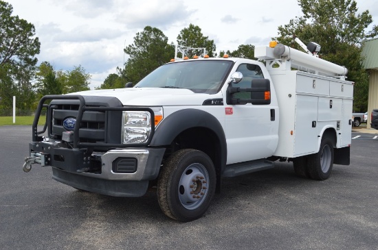 2015 Ford F-450 Single Cab Service Body 4WD | Commercial Trucks Service ...