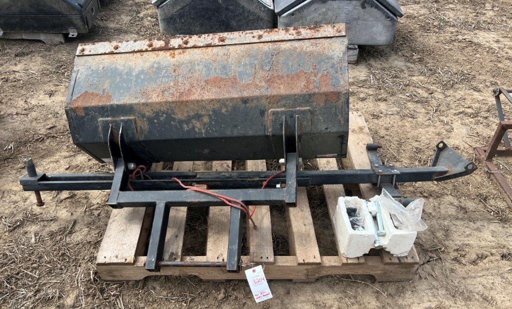 44" ATV loader bucket | Proxibid