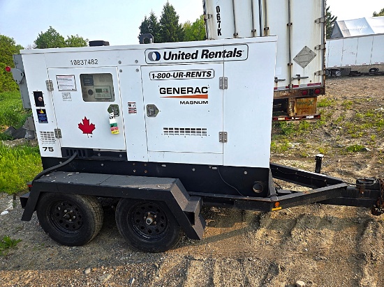 2018 Generac Mobile Generator 58kW 480/208v | Industrial Machinery ...