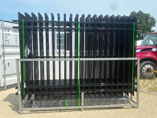 FENS 10ft x 7ft Iron Fencing | Estate & Personal Property Yard, Garden ...