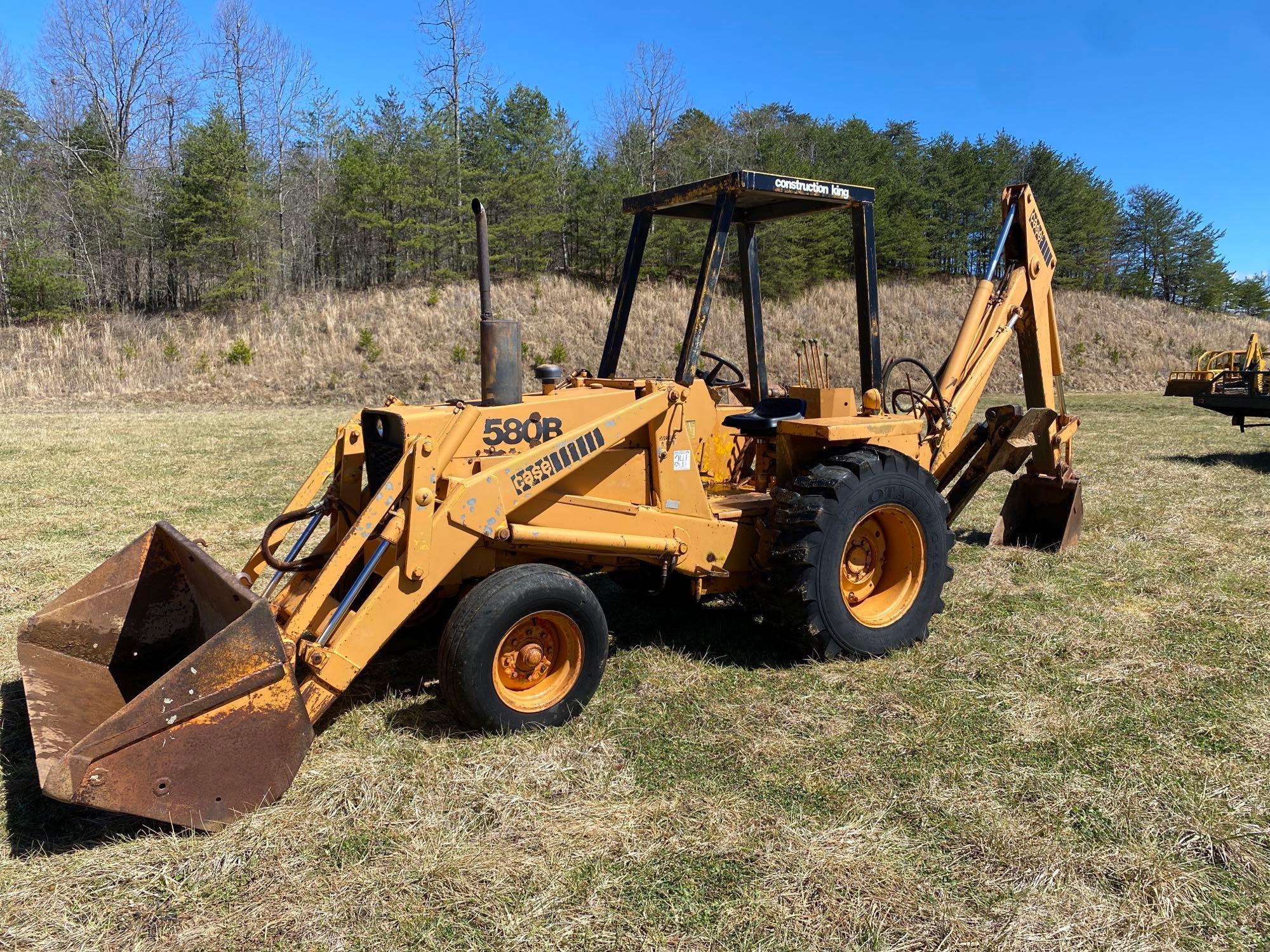 Case 580b Backhoe