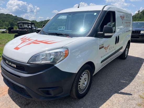 2019 Ram ProMaster City Van, VIN # ZFBHRFAB9K6N08496 | Online Auctions ...