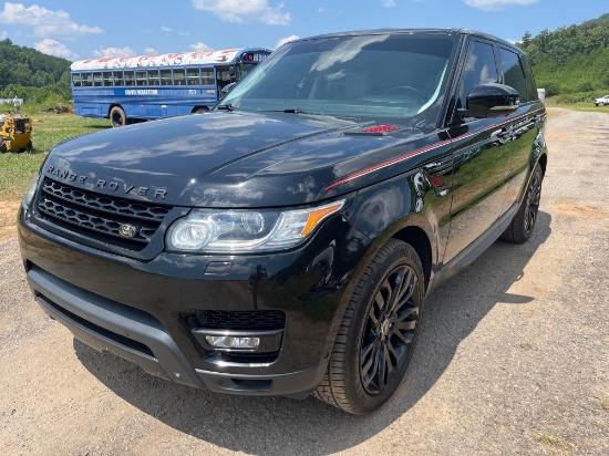 2014 Land Rover Range Rover Sport 4x4 (MPV), VIN # SALWR2WFXEA350480 ...