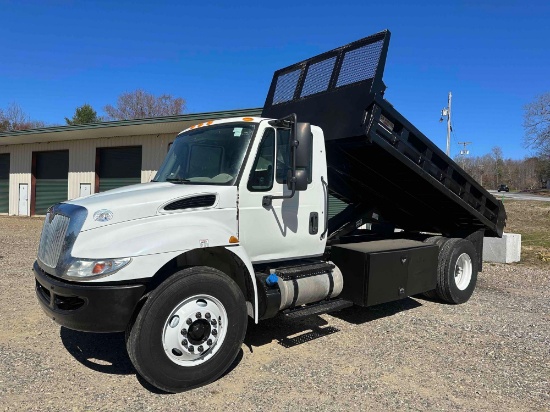 2018 International DuraStar 4300 Dump Truck, VIN # 1HTMMMMN5JH350202 ...