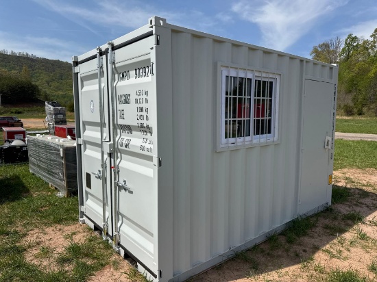 New/Unused 12ft x 7.4ft x 8.2ft Container | Heavy Construction ...