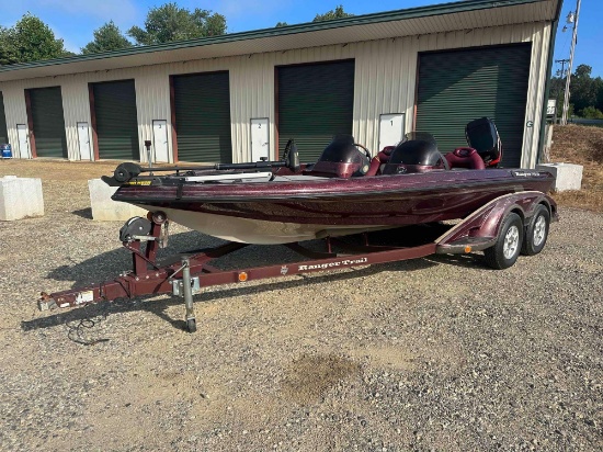 2004 Ranger 195 VX Comanchee Bass Boat with Trailer | Online Auctions ...
