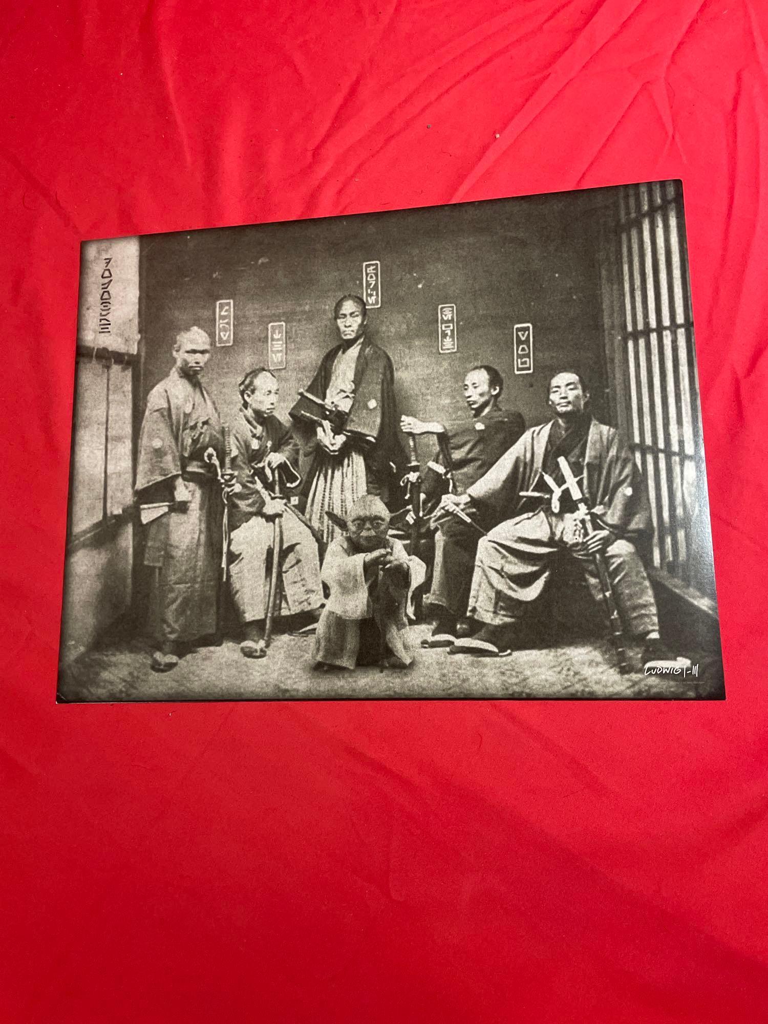 Yoda With Samurai Print | Proxibid