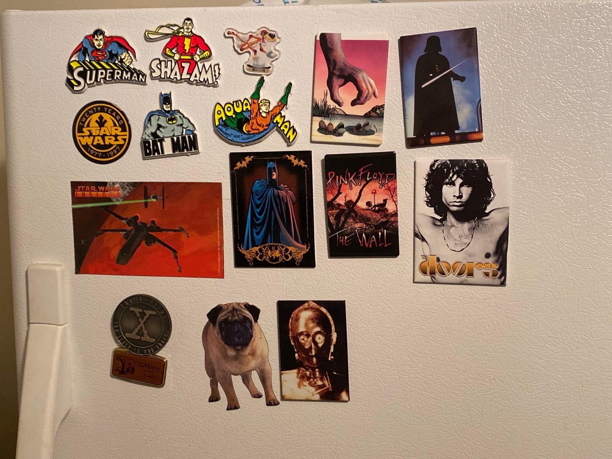 16 Pop Culture Refrigerator Magnets | Proxibid