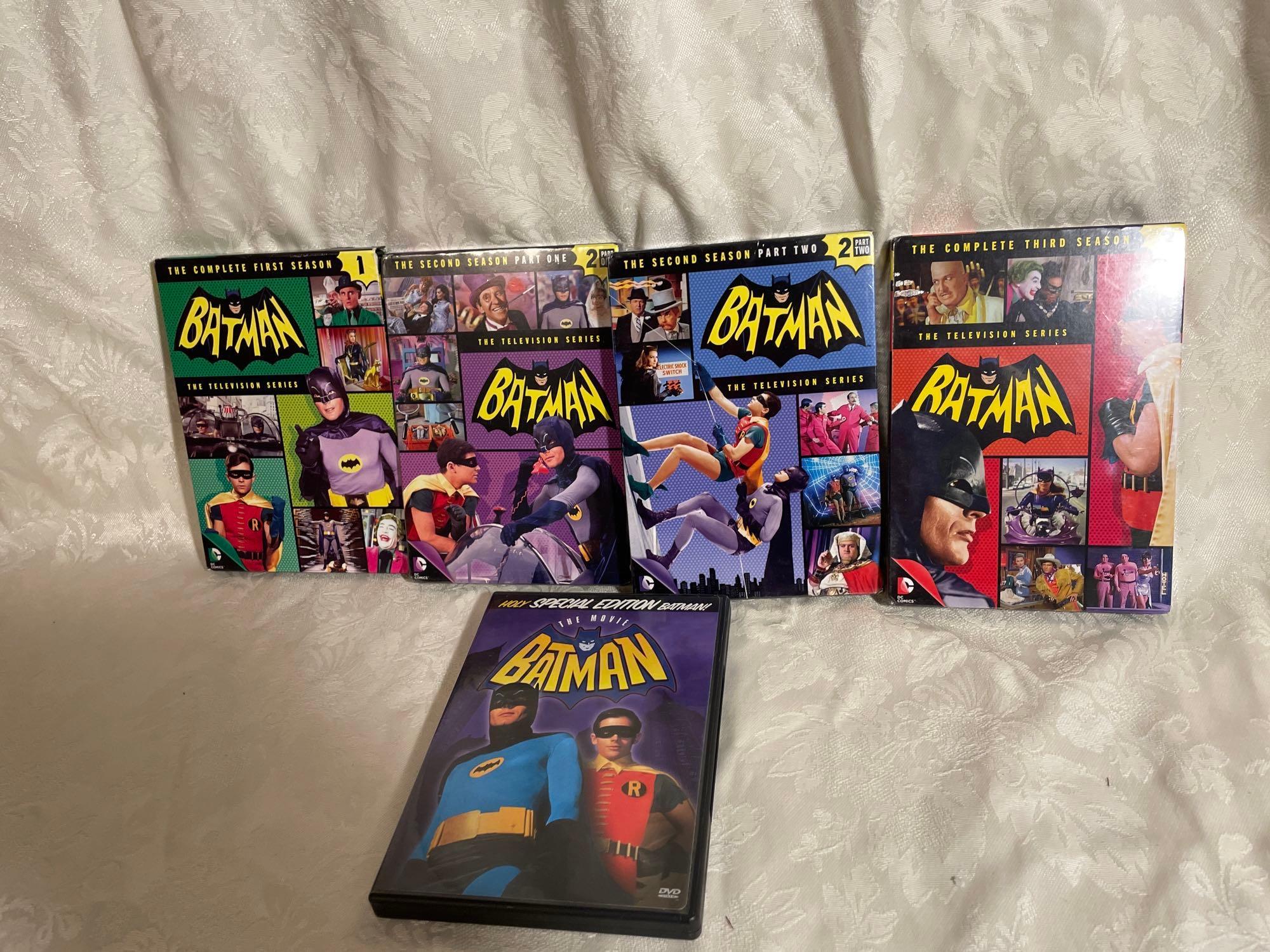 Original Batman TV show DVD Set | Proxibid