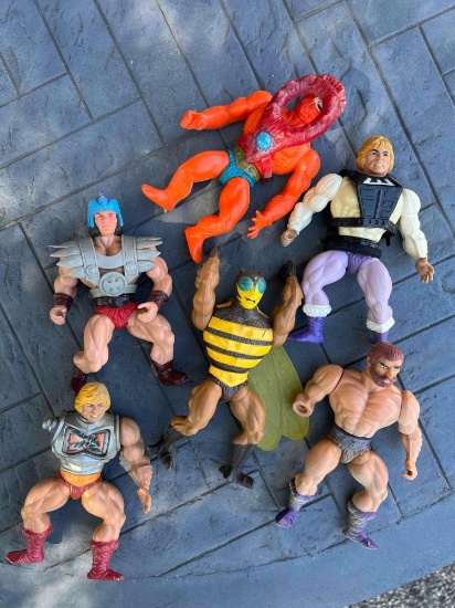 vintage 1981 82 He man masters of the universe action figures | Art ...