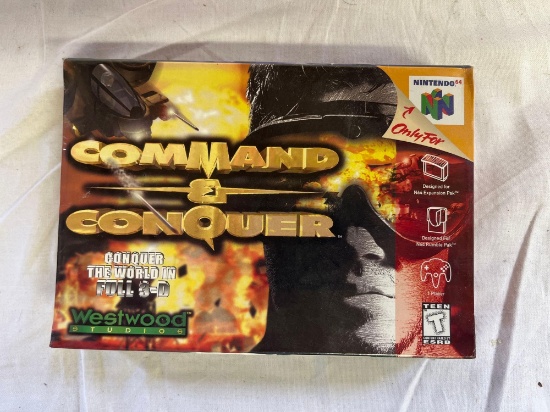 Command & Conquer Nintendo 64 Game Sealed New | Art, Antiques ...