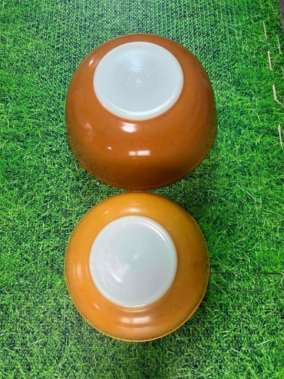 vintage orange pyrex bowls | Online Auctions | Proxibid
