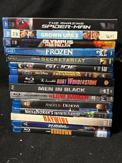 15 Assorted Blue Ray DVDs | Online Auctions | Proxibid