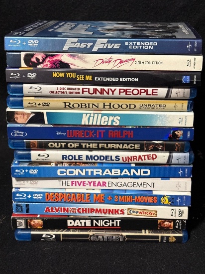 15 Assorted Blu-Ray DVDs | Online Auctions | Proxibid