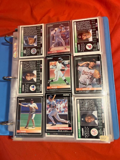 Binder Full of 1992 Pinnacle Baseball Cards | Art, Antiques ...
