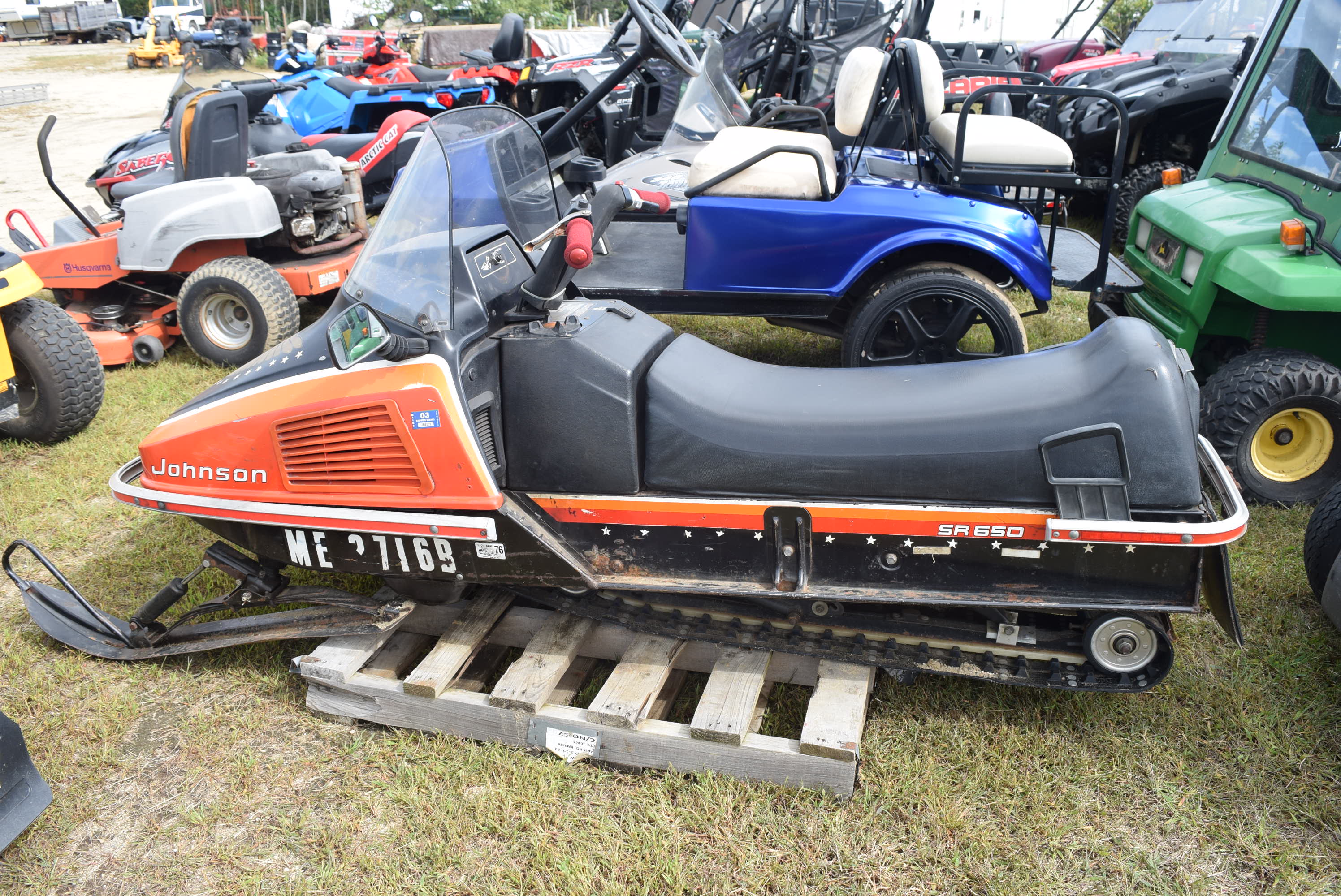 Old Johnson Snowmobiles