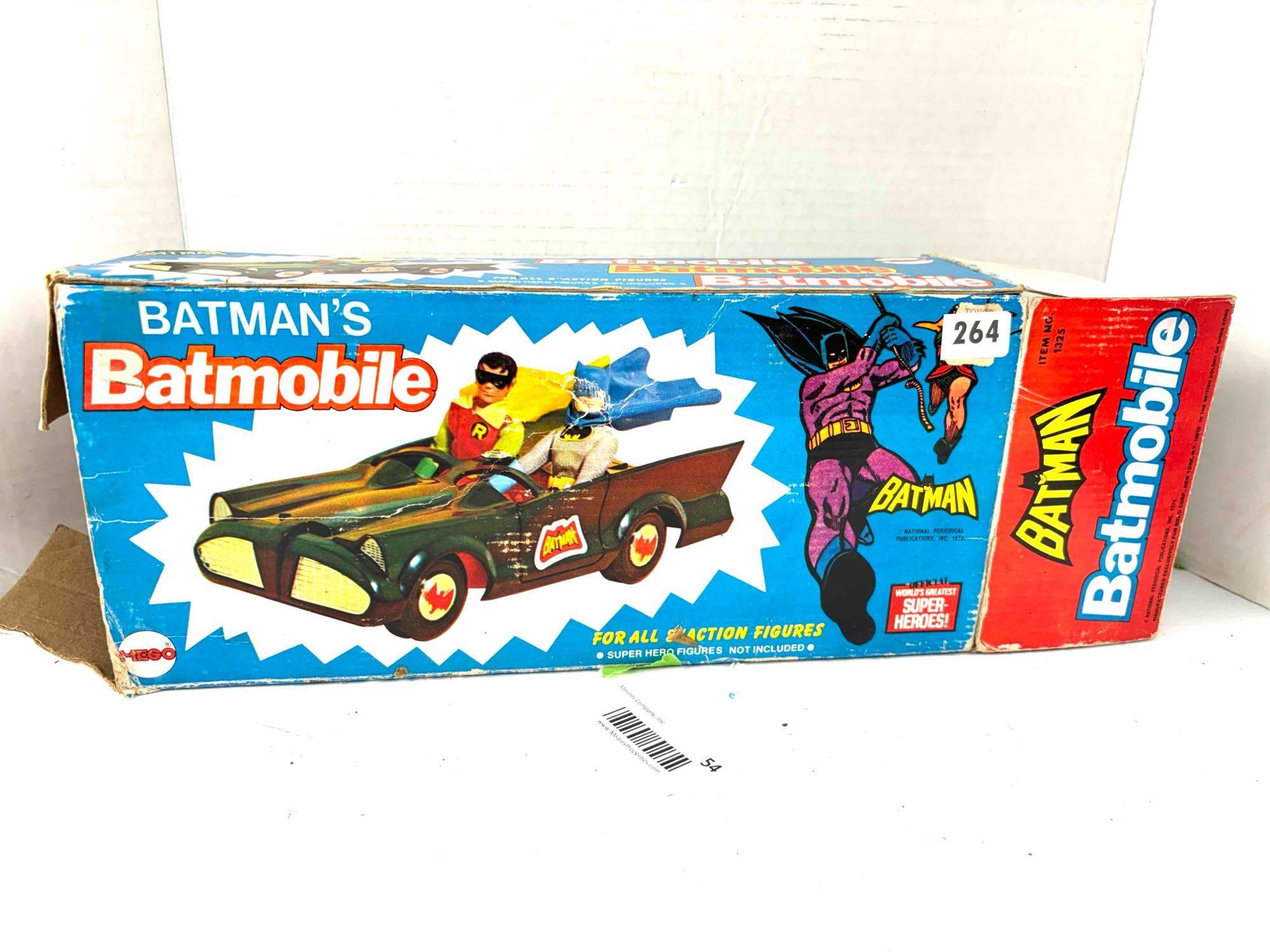 1970's Batmobile, Plastic with Box | Proxibid