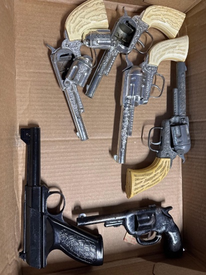 Lot of Six Cap Guns, Etc (AS-IS) | Guns & Military Artifacts ...