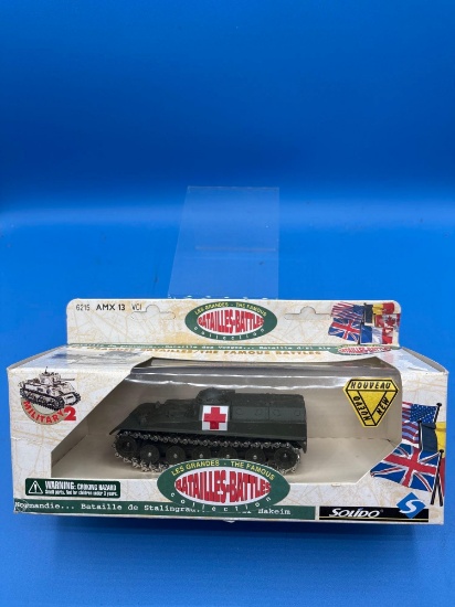 SOLIDO, Military Tank, NIB, Made In Europe, 4 1/2" L | Art, Antiques ...
