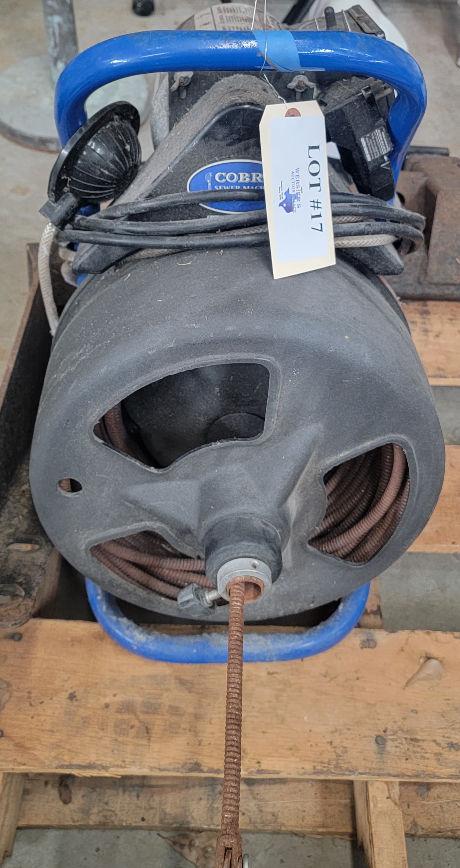 COBRA MODEL S55KXMZF-6924 DRAIN PIPE AUGER | Proxibid