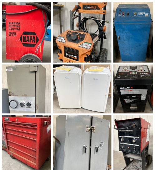 Webster's Auction Palace Auction Catalog - TOOLS. MECHANIC SHOP, LARGE ...