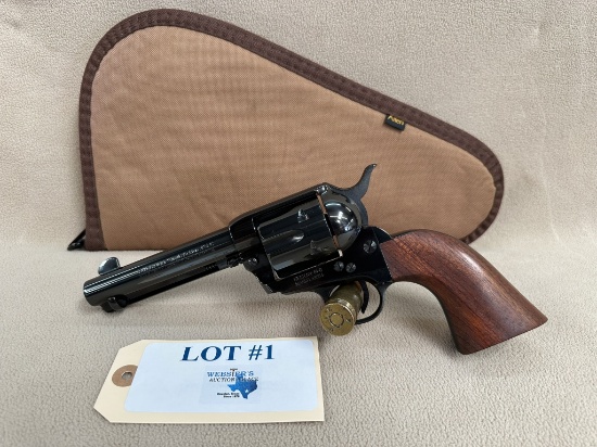 HERITAGE ROUGH-RIDER SINGLE ACTION 45LC REVOLVER | Online Auctions ...
