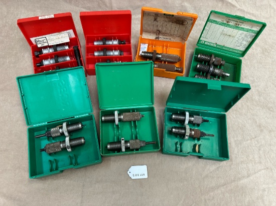 LOT OF RELOADING DIES IN CASES | Online Auctions | Proxibid
