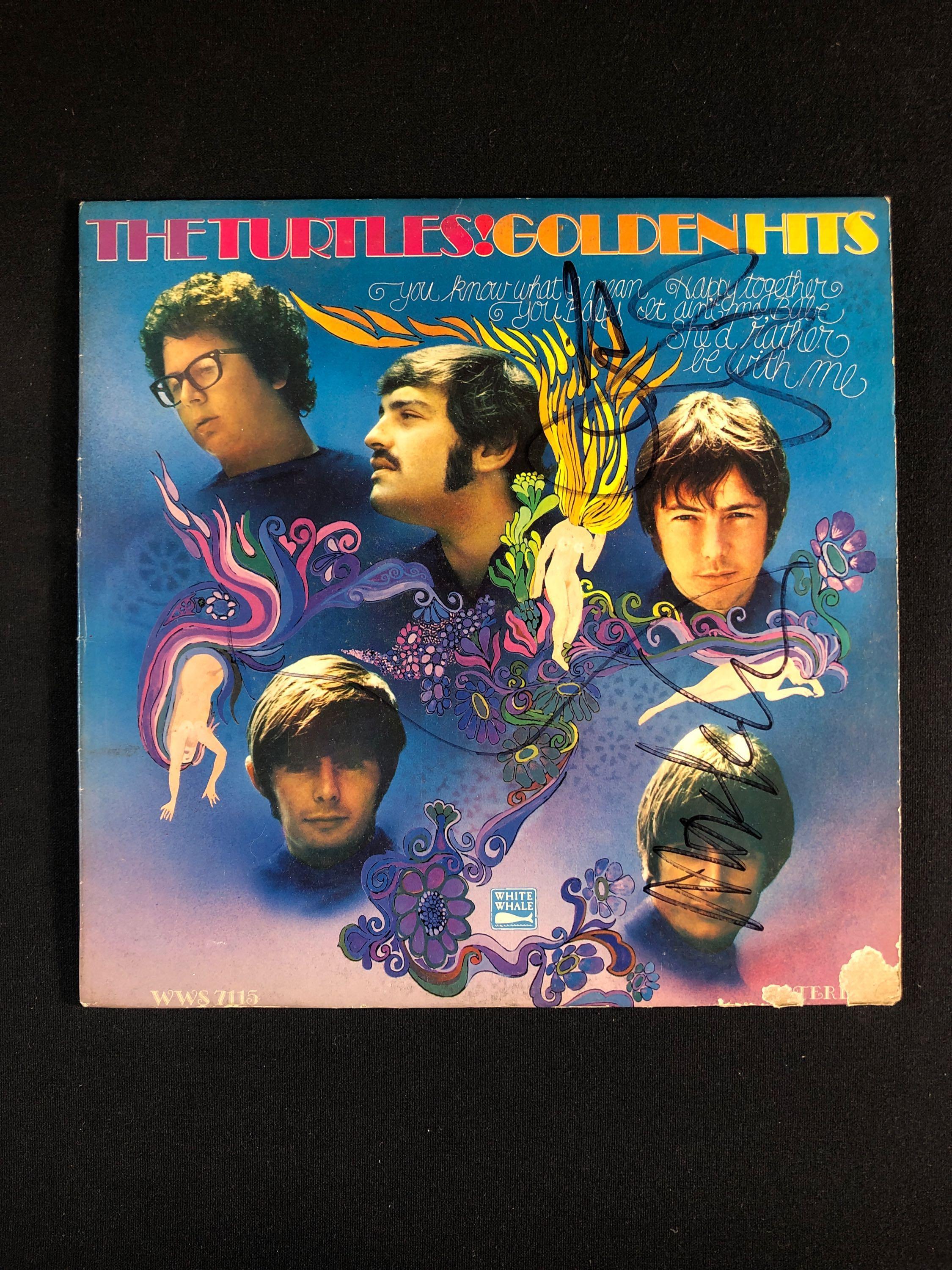 The Turtles "Golden Hits" Autographed Album | Proxibid