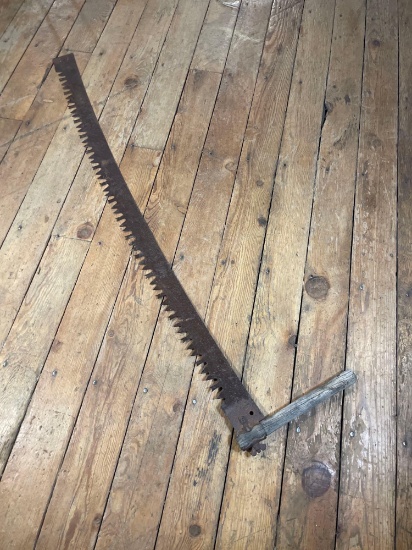 Cross Buck Cut Misery Whip Saw 2-Man. Missing One Handle | Art ...