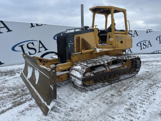 2002 Deere 700h Lgp Dozer | Heavy Construction Equipment Bulldozers ...